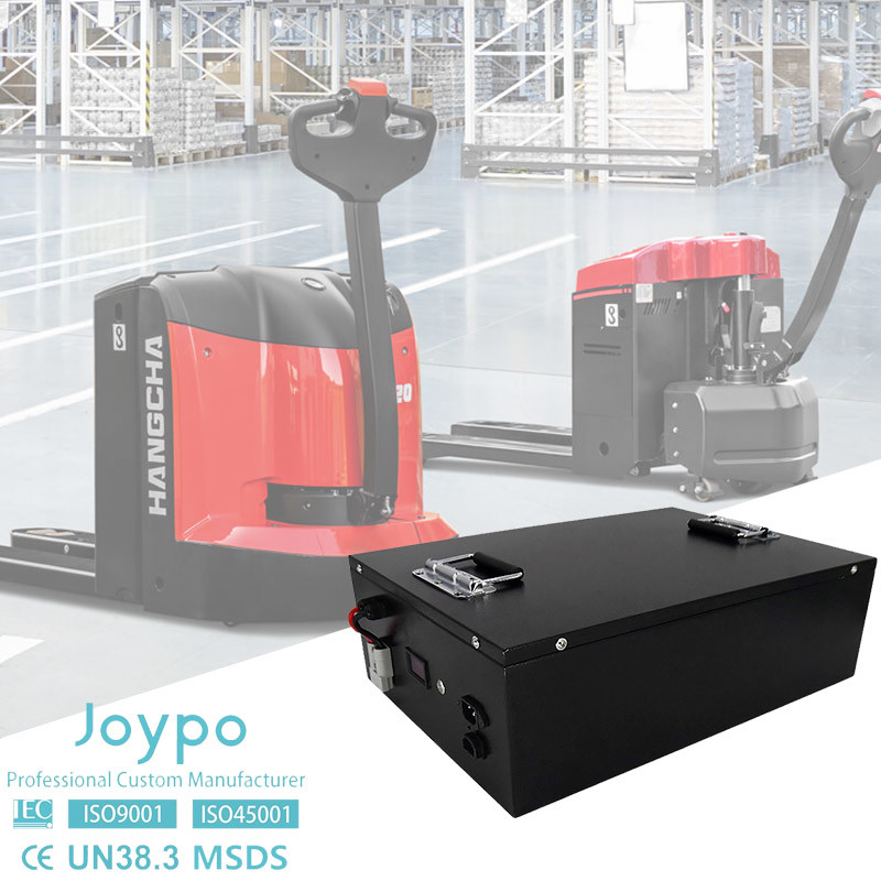 Large Capacity 24V 110Ah AGV Lithium Battery LiFePO4 For Electric Stacker Trucks