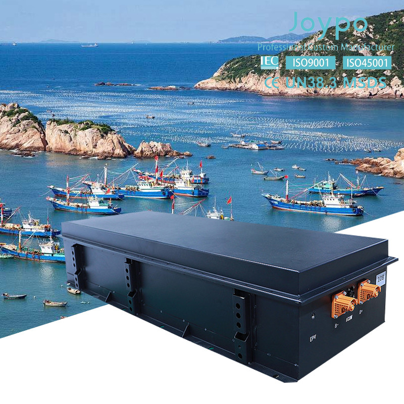 Large Capacity Electric Fishing Boat Lithium Battery 96V 300Ah with ...