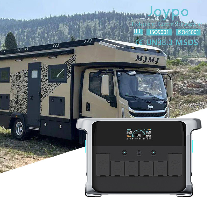 Joypo 2400W Most Powerful Solar Generator Portable Power Solution For ...